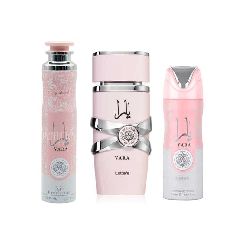 Lattafa Yara Set de Regalo – Disfragancias